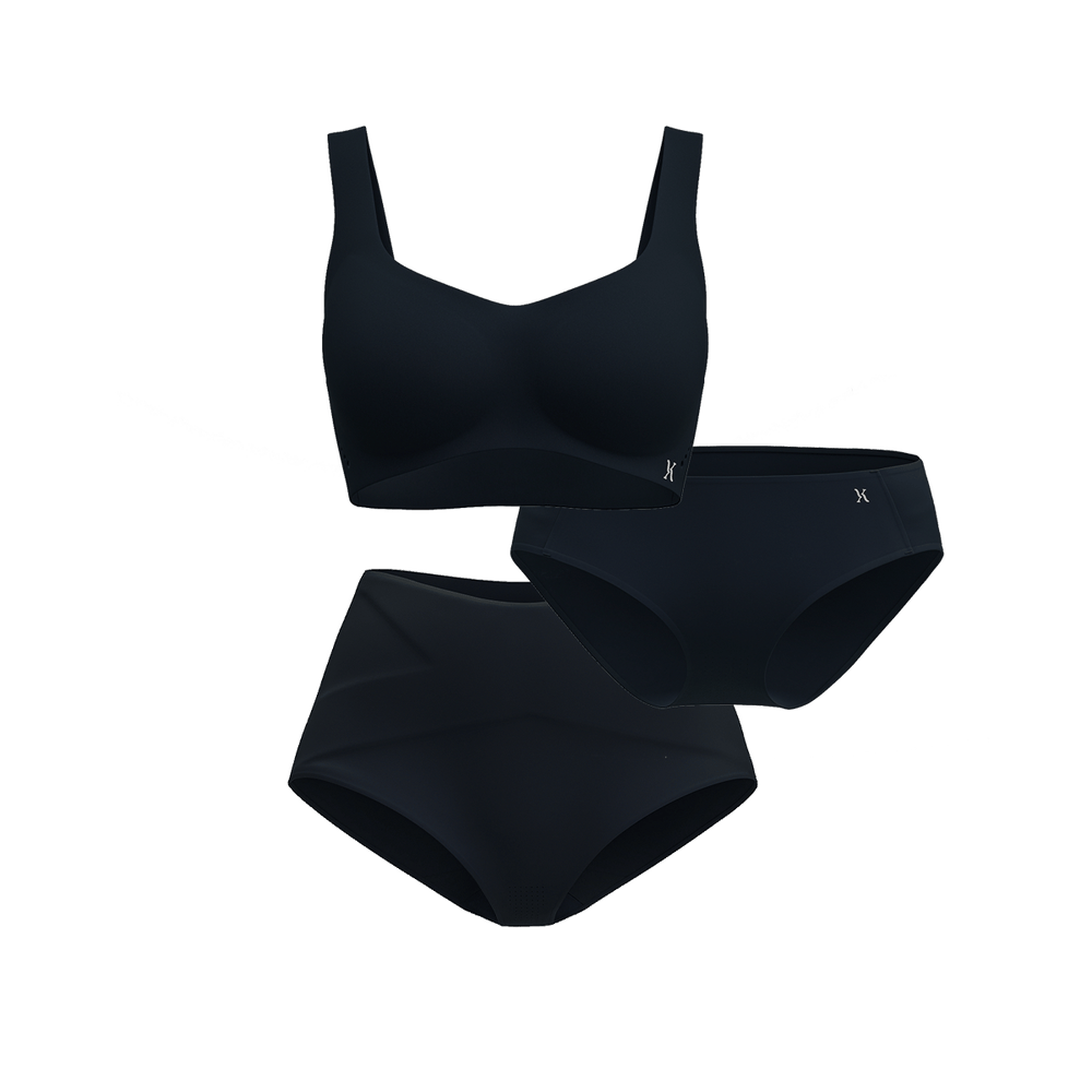 Get The Komplete Kit – Bra, Panty & Shapewear Combo – Krvvy